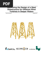 Primary Design of An Offshore Jacket Structure in English Channe | PDF ...