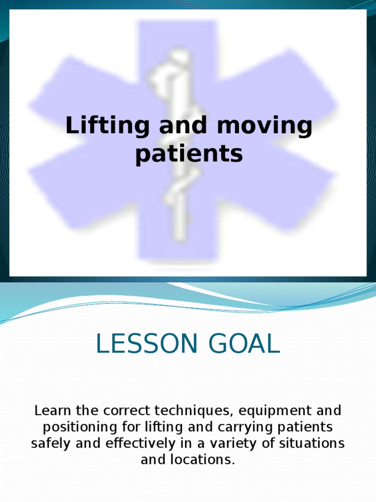 Lifts and Carries Powerpoint | PDF | Hand | Anatomical Terms Of Motion