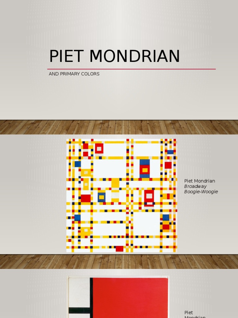 Mondrian and Primary Colors in Art | PDF