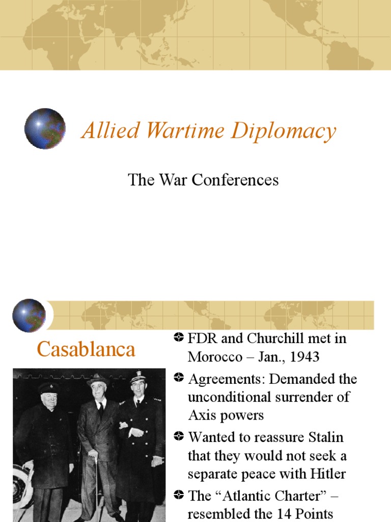 WWII Allied War Conferences Overview | PDF