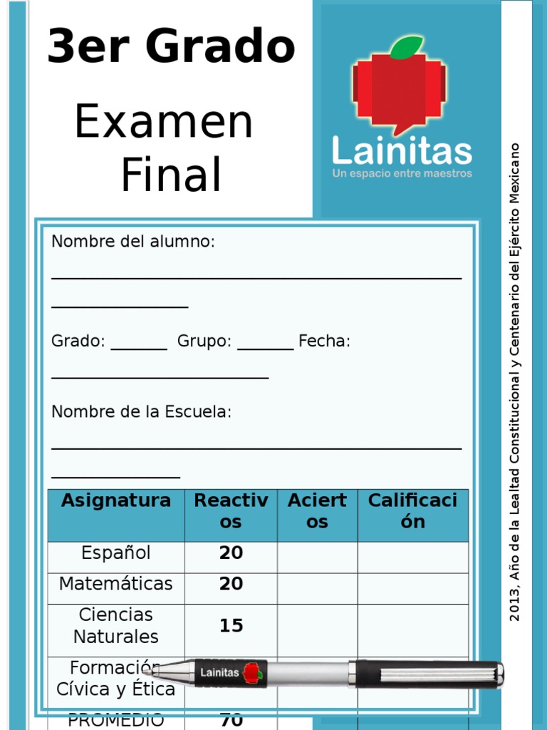 3er Grado - Examen Final Preguntas Abiertas | PDF | Hormiga | México