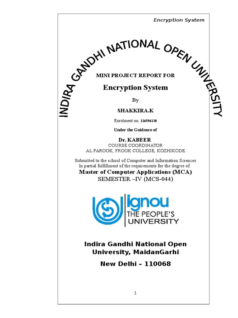 Project Report For Advanced Encryption System - Complted | Download Free PDF | Java (Programming ...