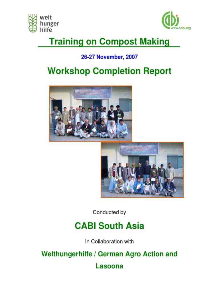 Composting Final Report | PDF | Fertilizer | Agriculture