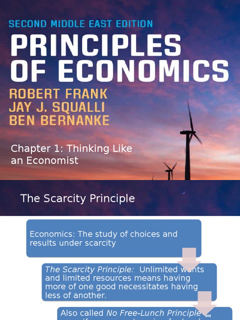 Chapter 1 - Thinking Like An Economist | PDF | Macroeconomics ...