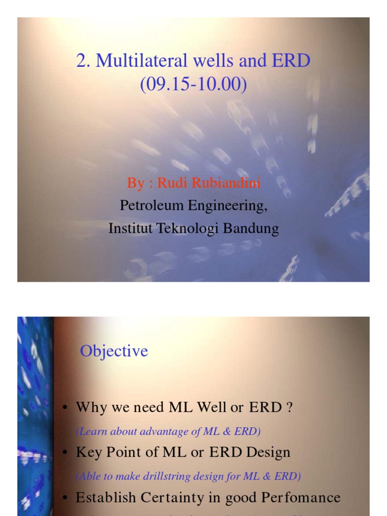 Multilateral Wells and ERD PDF | PDF | Borehole | Drilling Rig