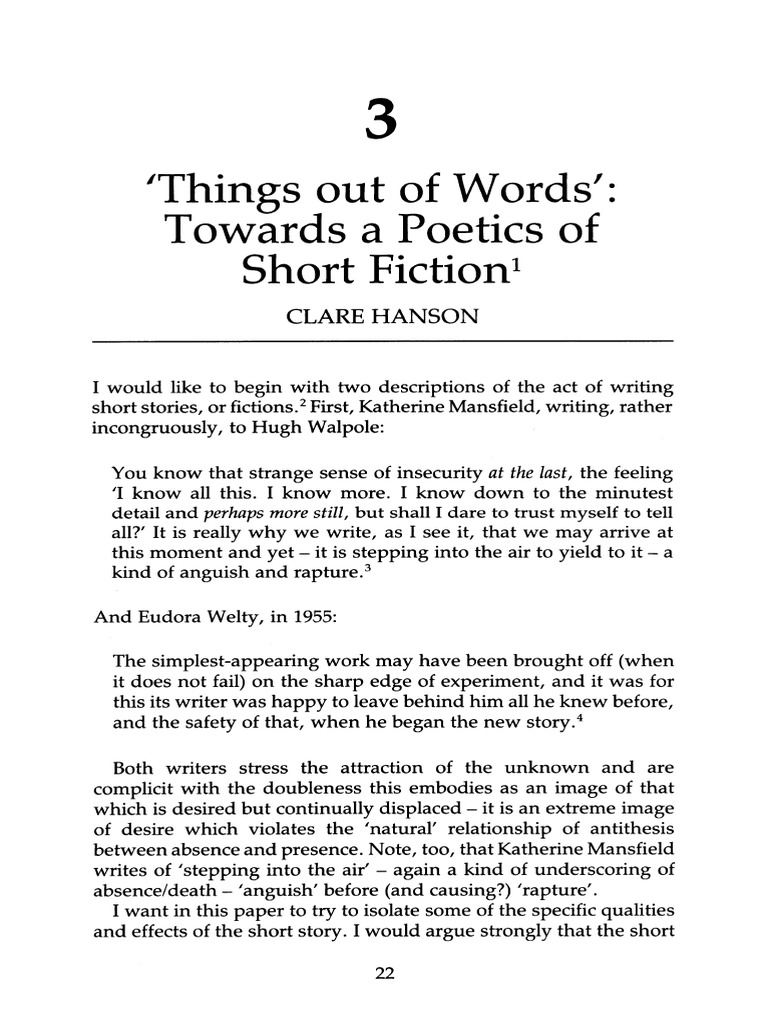 Clare Hanson (Eds.) - Re-Reading The Short Story-Palgrave Macmillan UK ...