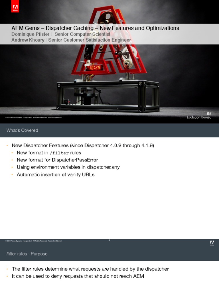 Dispatcher Caching | PDF