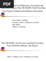 VB MAPP Scoring Supplement 2nd Edition | PDF