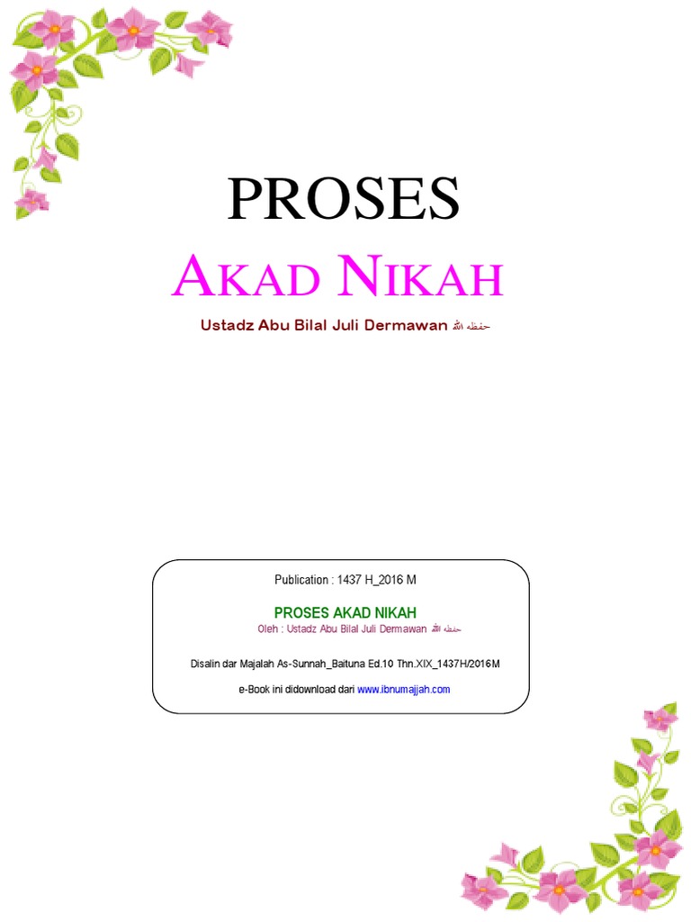Proses Akad Nikah | PDF