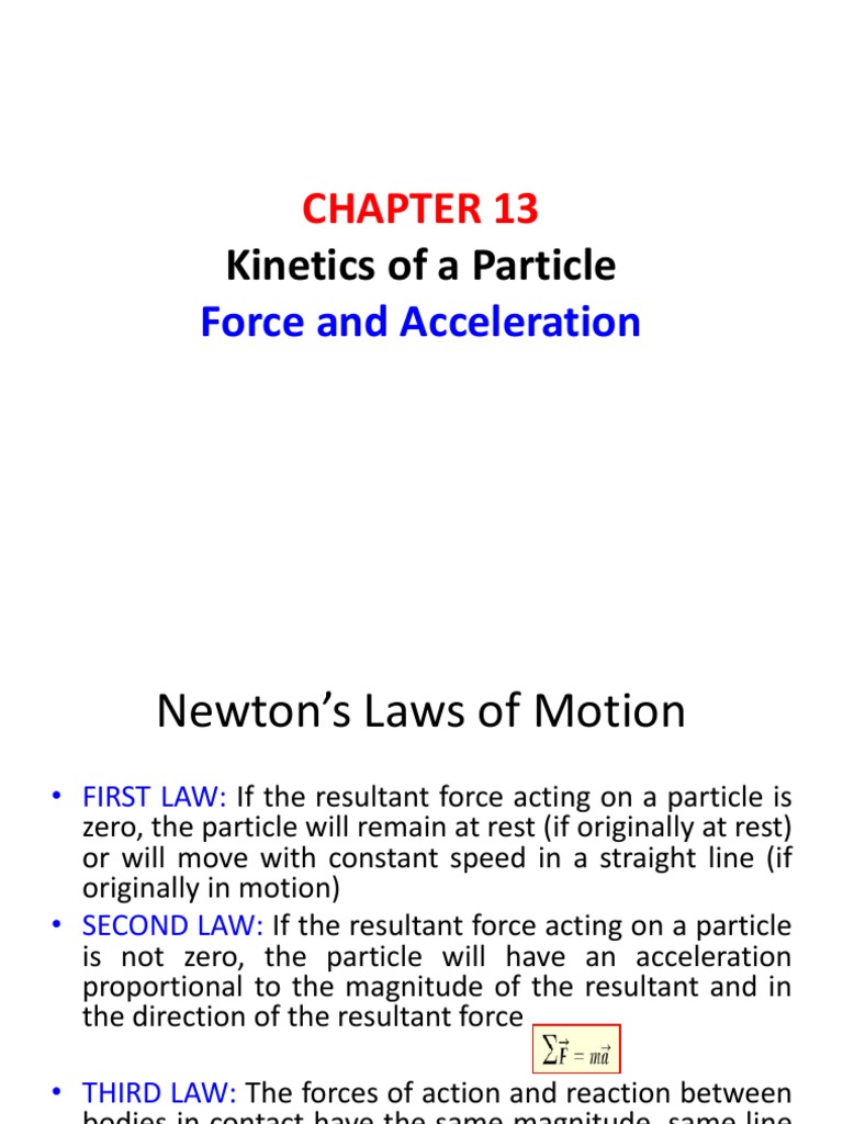 Dynamics Lectures | PDF | Force | Euclidean Vector