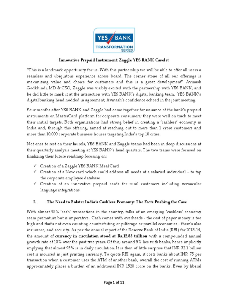 Zaggle Case Study PDF | PDF