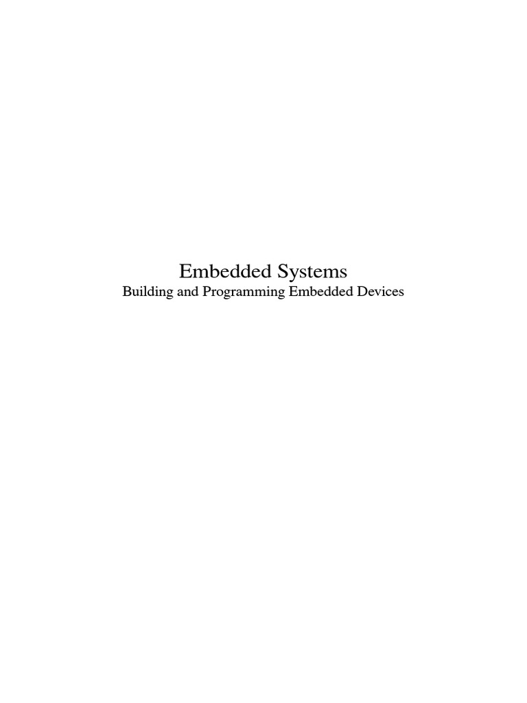 Embedded Systems | PDF | Embedded System | Digital Signal Processor