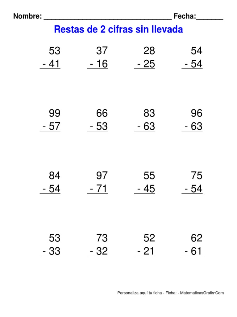 Restas 2 cifras sin llevar.pdf