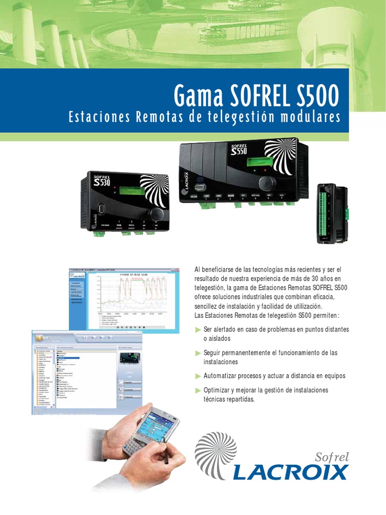 Sofrel DC25 | PDF | Módem | Servidor (Computación)
