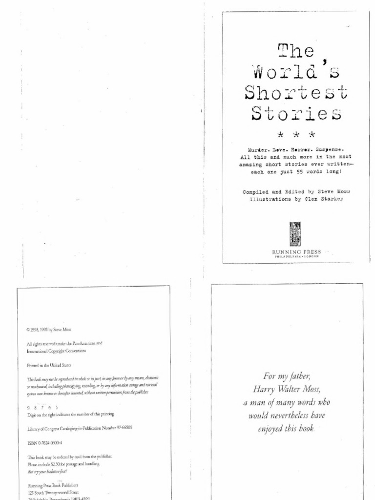 The World's Shortest Stories | PDF