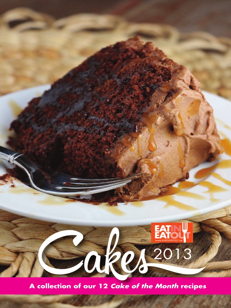 Cake of The Month Recipe Book PDF | PDF | Cakes | Baking
