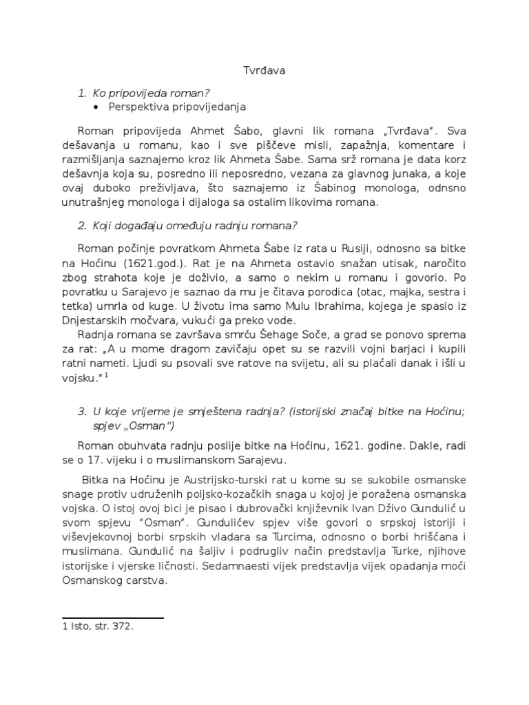 Pitanja I Odgovori | PDF