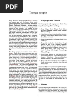 Ngobeni Clan History and Lineage | PDF | Southern Africa