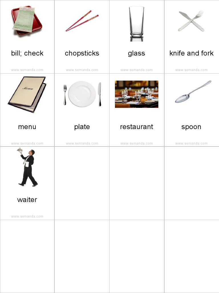 Flashcards Restaurant Pinyin | PDF