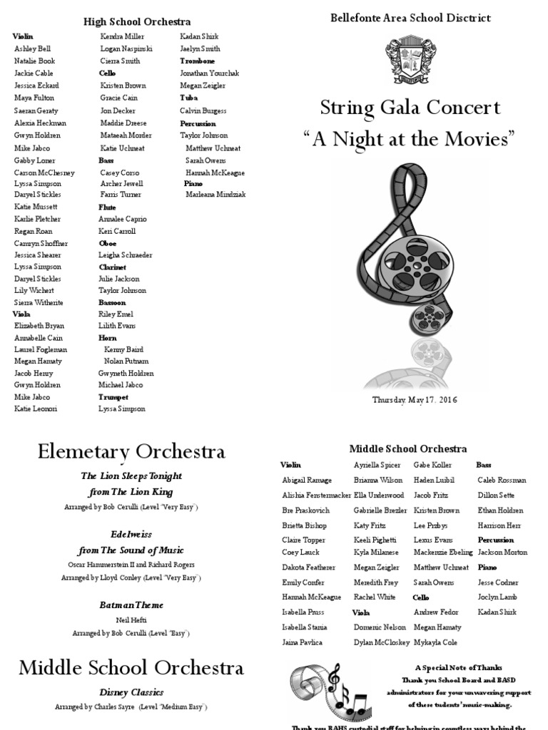 Program | Download Free PDF | Musical Instruments | Hornbostel Sachs