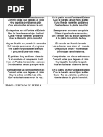 Himno Al Estado de Hidalgo Letra | PDF | Estudios de idiomas extranjeros