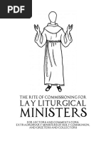 Guide For Commentator and Lector | PDF | Mass (Liturgy) | Jesus