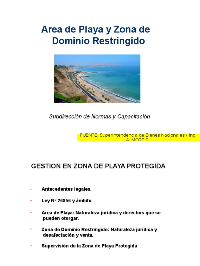 Normativa de Playas Zonas Especiales Iker 1 | PDF | Regulación ...