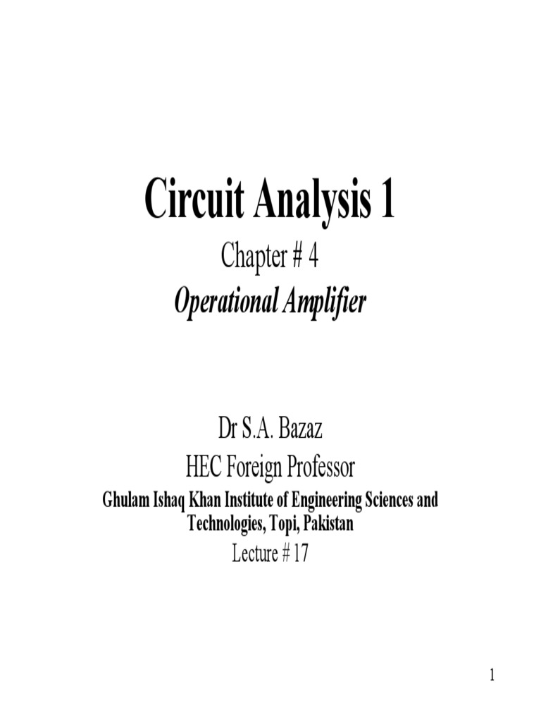 Lecture17 Fundamentals | PDF