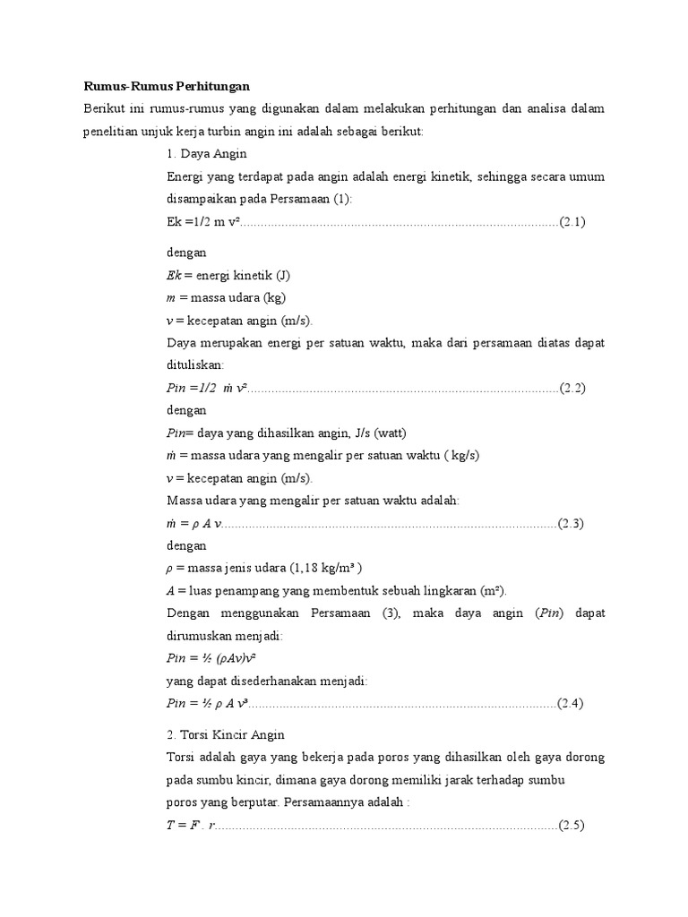 Rumus Rumus 2 | PDF
