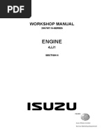 Mitsubishi 4d56 Engines Repair Manual | PDF