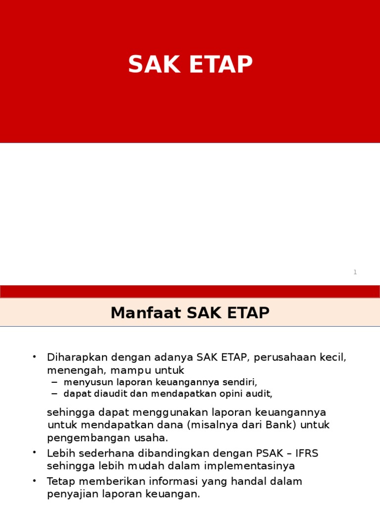 Sak Etap | PDF
