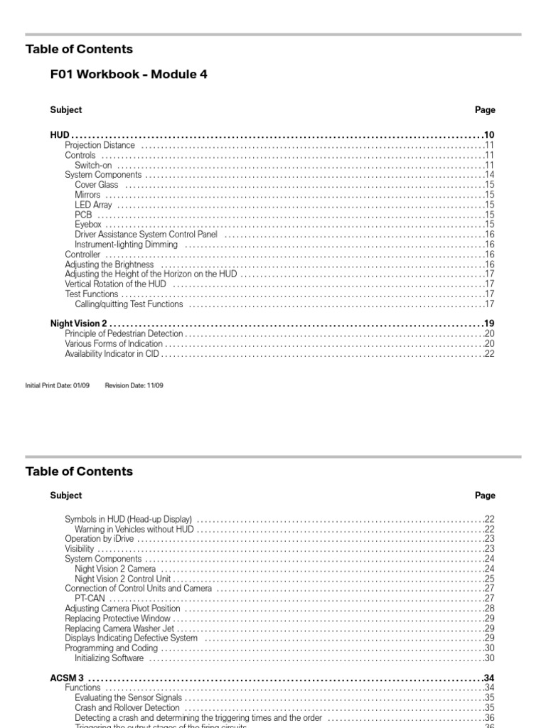 F01 Workbook - Module 4 | PDF | Vehicles | Transport