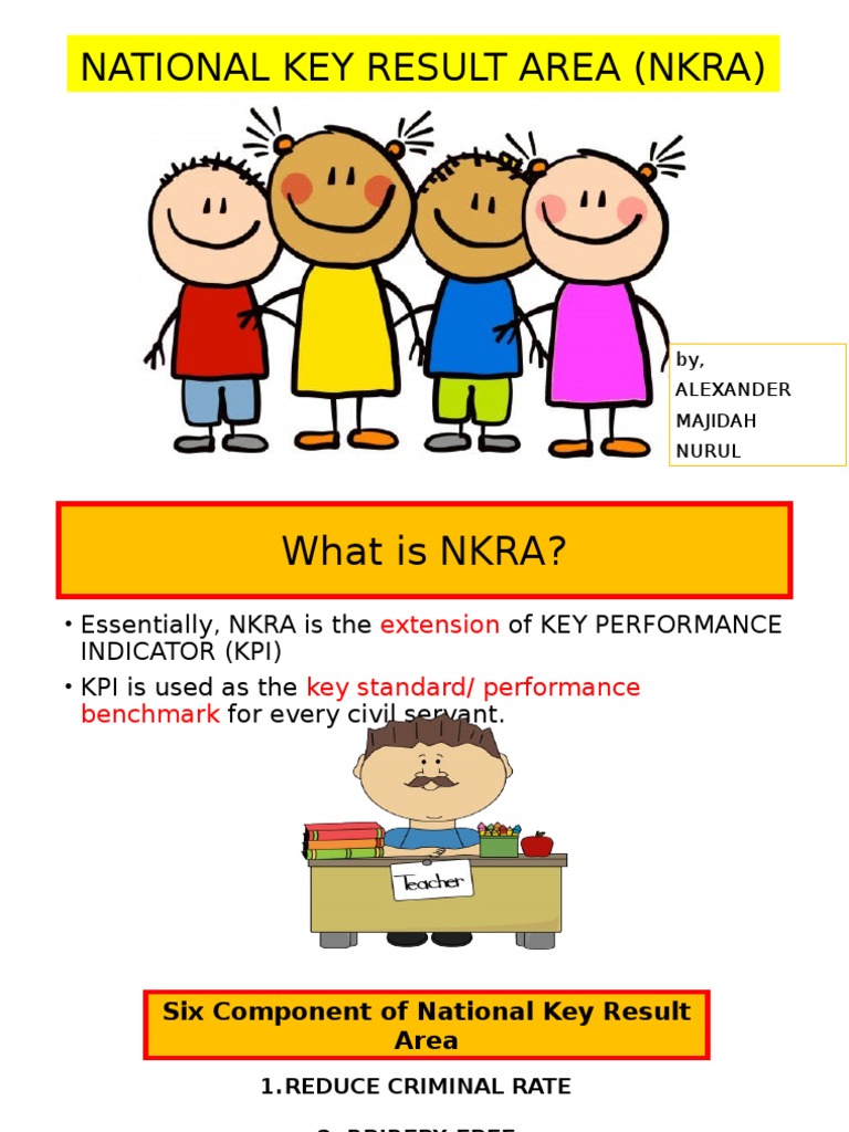 Overview of National Key Result Areas | PDF