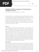 Hindustan Unilever Limited (HUL) Introduction | PDF | Unilever ...