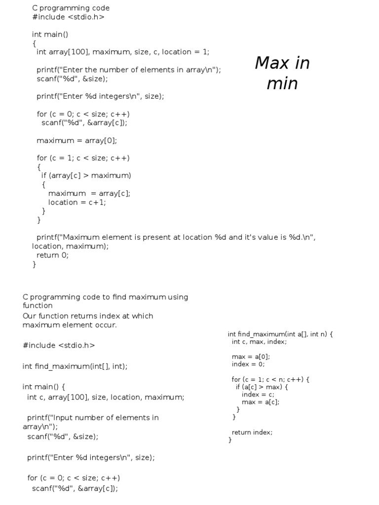 My Nota | Download Free PDF | Integer (Computer Science) | C ...