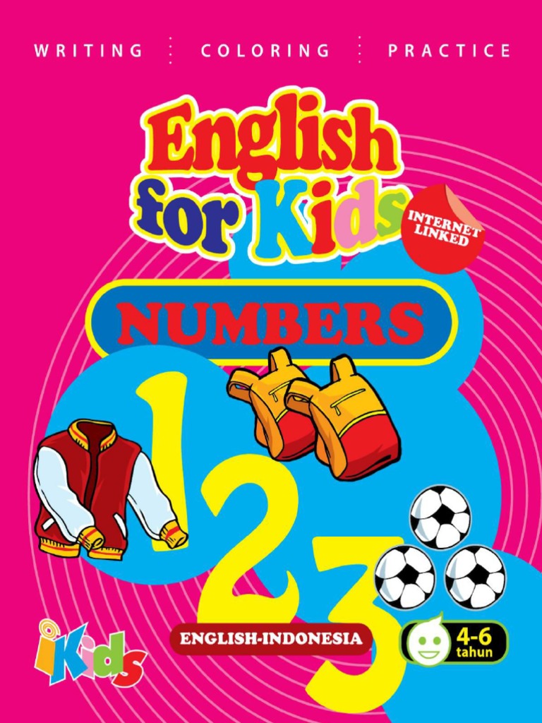 English For Kids Numbers | PDF