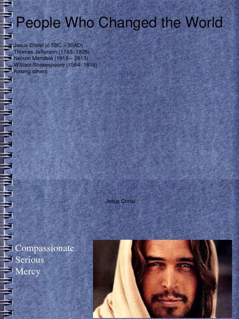 People Who Changed The World | PDF