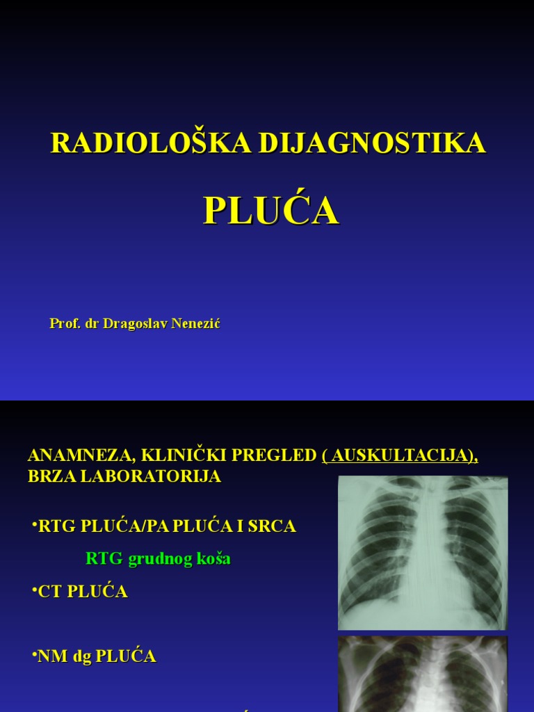 008 Radiologija Pluca 1 Web | PDF