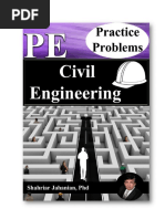 PE Civil - Structural Practice Exam | PDF | Beam (Structure) | Deep ...
