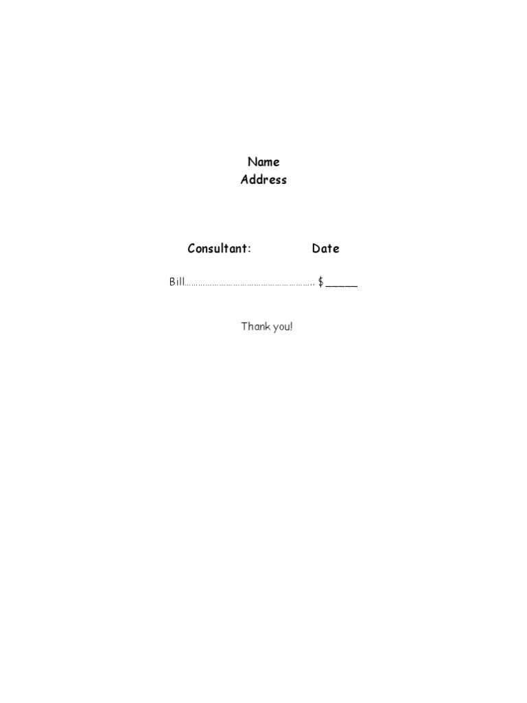 Billing Document | PDF