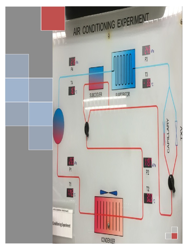 Refrigeration Cycle Experiment | PDF | Refrigeration | Gases