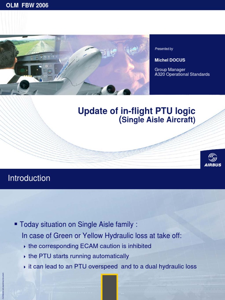 A320 - PTU Logic | Industries | Aeronautics