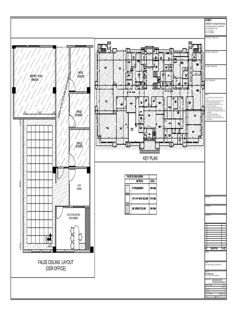 Key Plan: URBANE-The Design Workshop | PDF | Civil Engineering ...