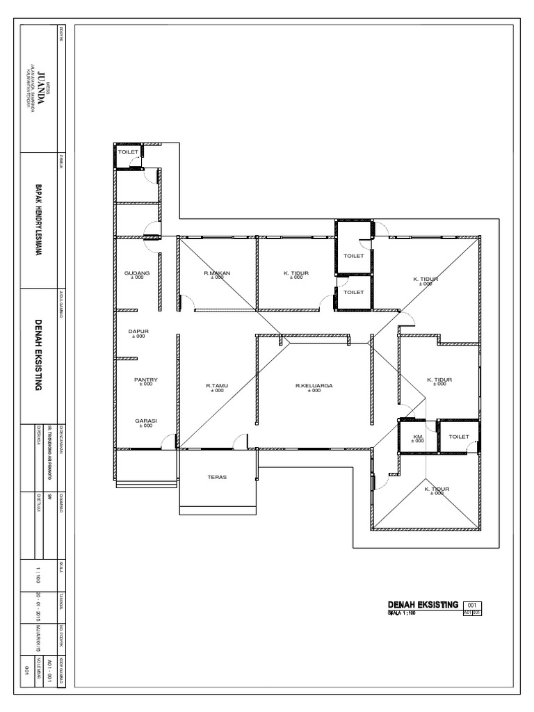 Contoh Desain Mess | PDF
