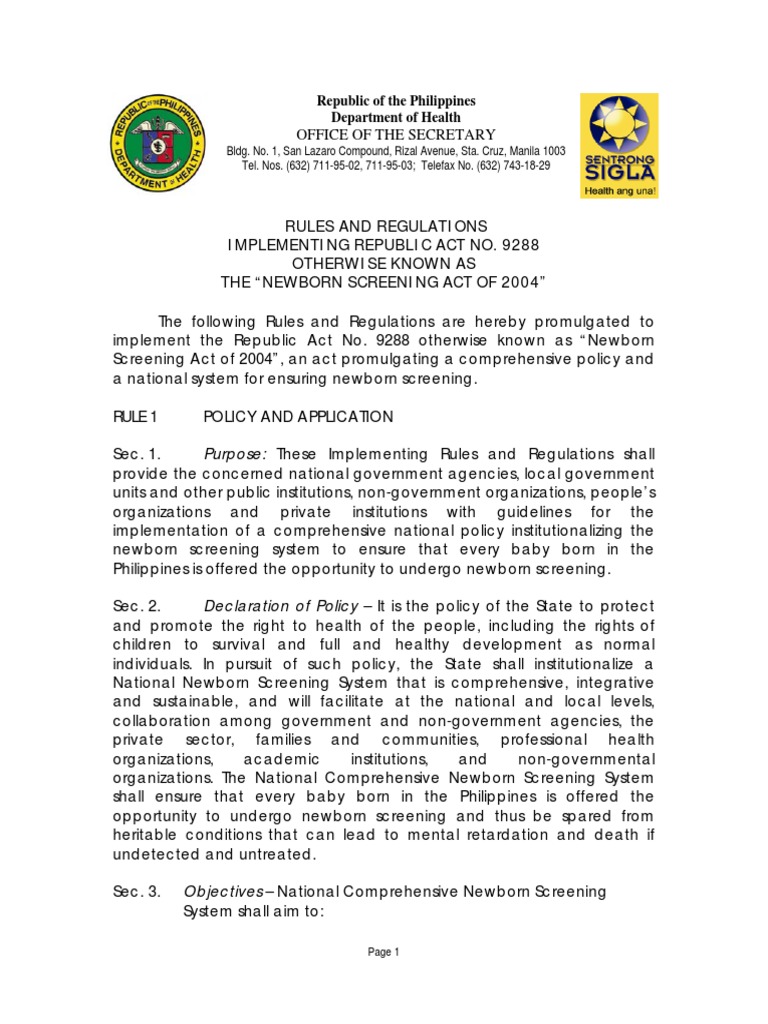 RA 9288 BASIS FOR QUESTIONNAIRE.pdf | Health Professional | Physician