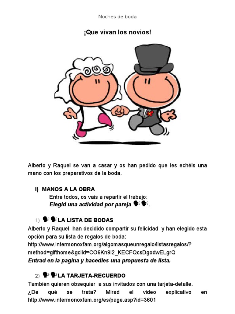 Noches de Boda | PDF | Boda | Verbo