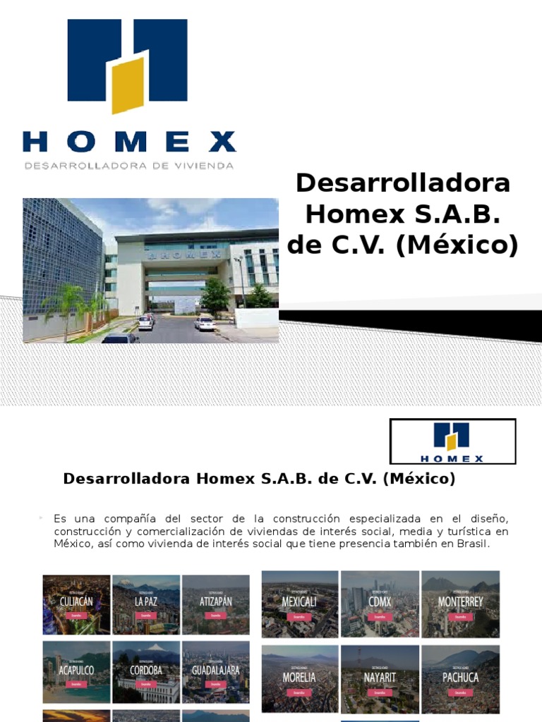 Homex | PDF | México | Economias