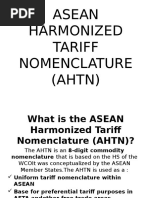 AHTN Classification and Import Duty Guide | PDF | Tariff | Association ...