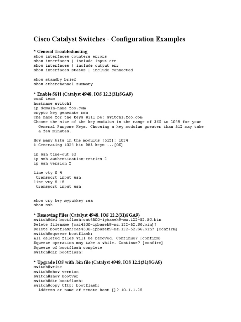 Cisco Upgrade | PDF | Network Architecture | Computer Standards