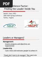 Developing The Leader Within You | PDF | Leadership | Applied Psychology